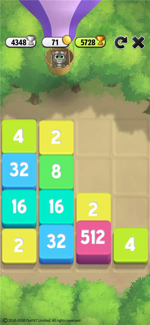 《我的汤姆猫》2048小游戏通关方法 - 我的汤姆猫攻略-小米游戏中心